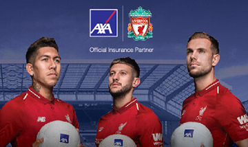 กิจกรรมร่วมเป็นส่วนหนึ่งกับแอกซ่าและ LIVERPOOL :: AXA Thailand